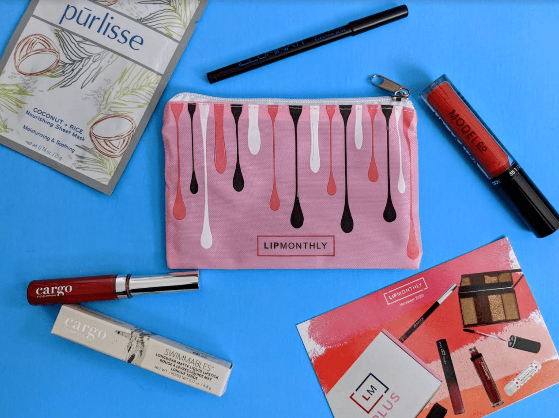Lip Monthly... November 2020 Review & First Bag for $5! - Subscription ...